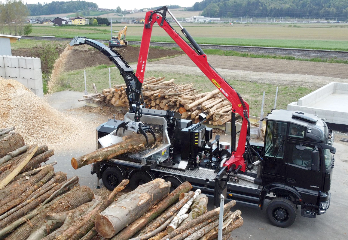 Mus-Max Truck Driven Wood Chippers | Jas P Wilson